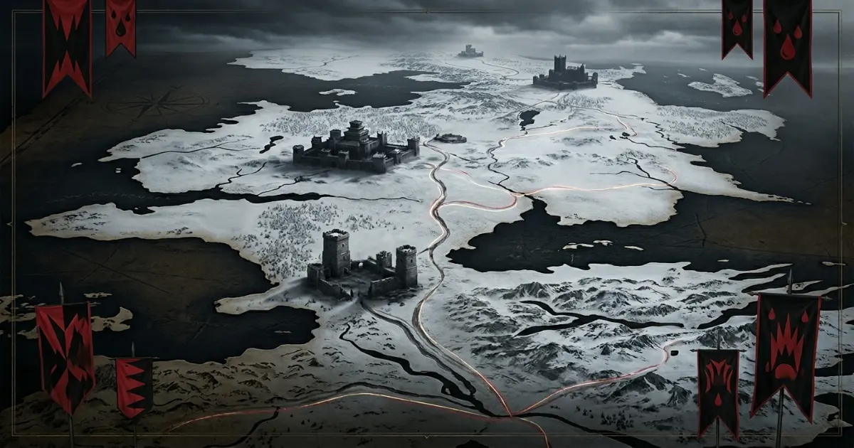 House Bolton Map: Dreadfort, The North & Key Locations 2026